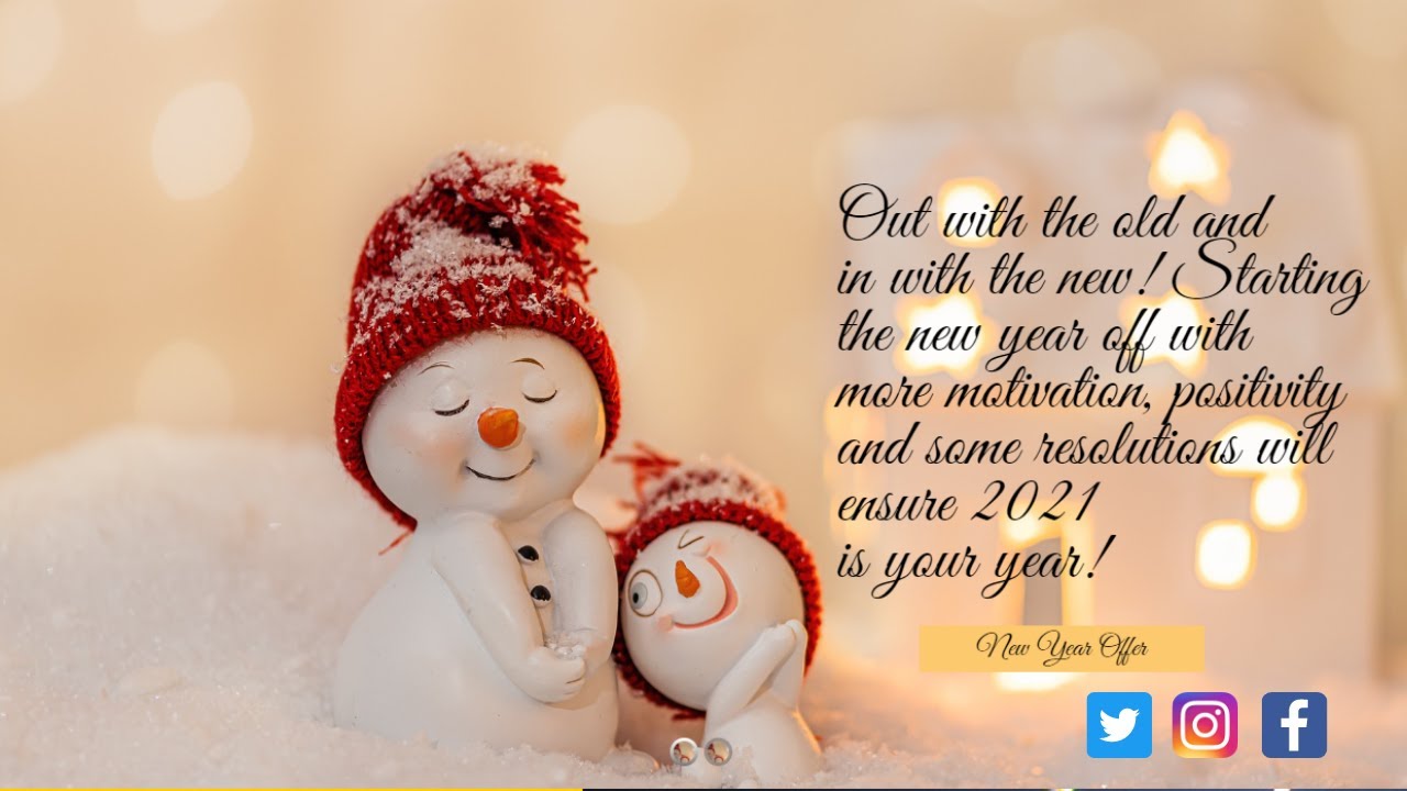 Happy New Year Slider With Hover Effect In Slider Revolution 2022 ...