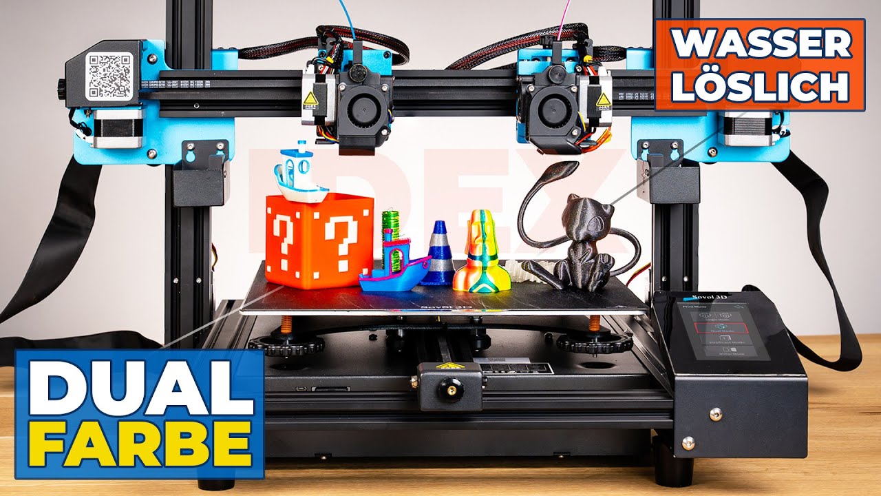 SOVOL SV04 | IDEX 3D Drucker: EINFACH oder KOMPLIZIERT? (2022 Test ...