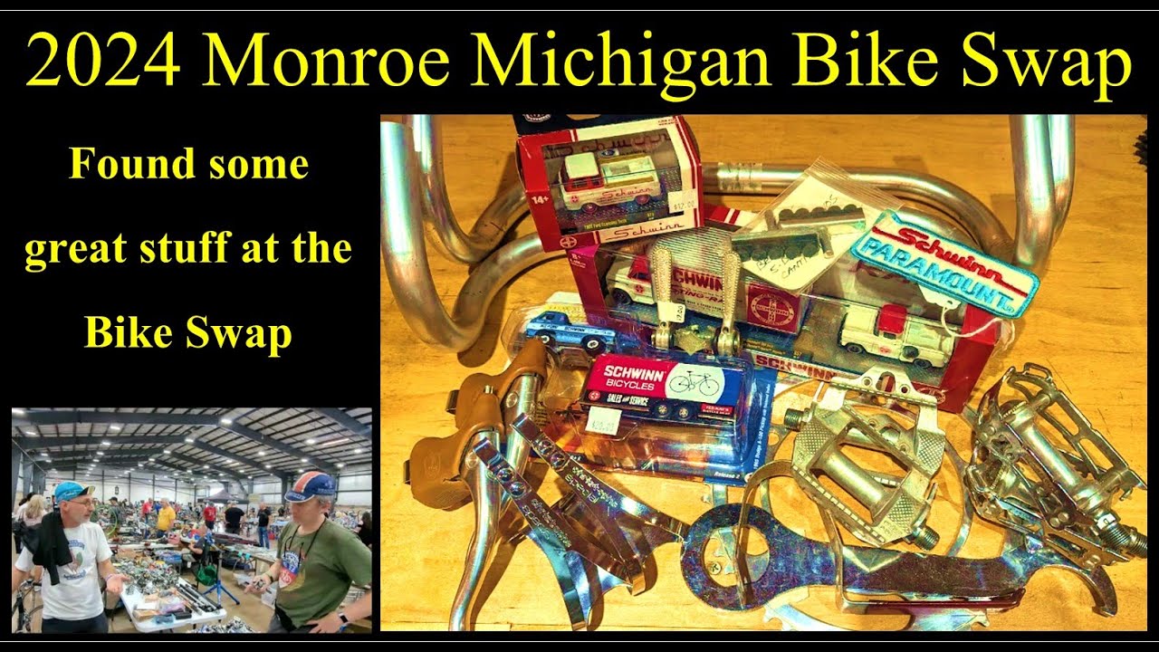 Road Trip. 2024 Monroe Bike swap. Great people and great deals! - YouTube
