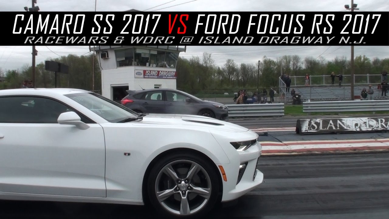 Camaro SS 2017 vs Ford Focus RS 2017 - YouTube