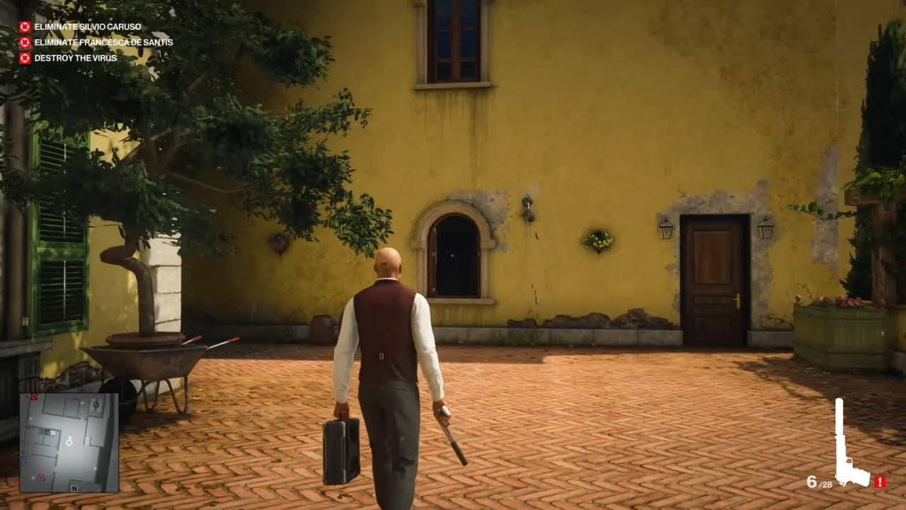 Hitman 1 campaign but every target is blown away - YouTube