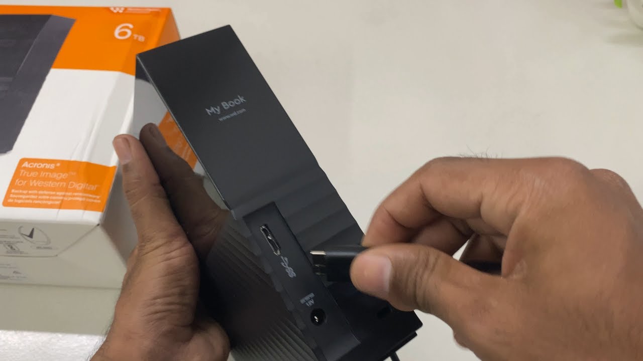 How to Set Up My Book Desktop External Hard Drive || My Book Desktop ...