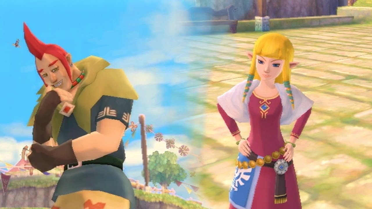Skyward Sword Cutscenes: Groose Again - YouTube