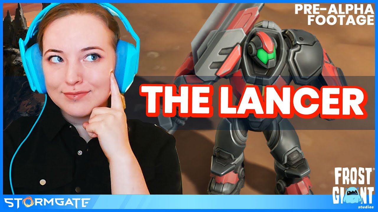 STORMGATE LANCER UNIT - A CLOSER LOOK! [pre-alpha footage] - YouTube