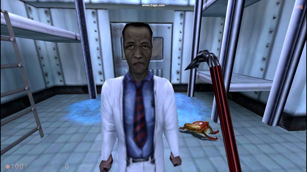 Half Life Scientist Keeps Screaming At Me - YouTube