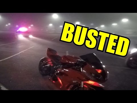 Bike Night Stopped By Cops! - YouTube