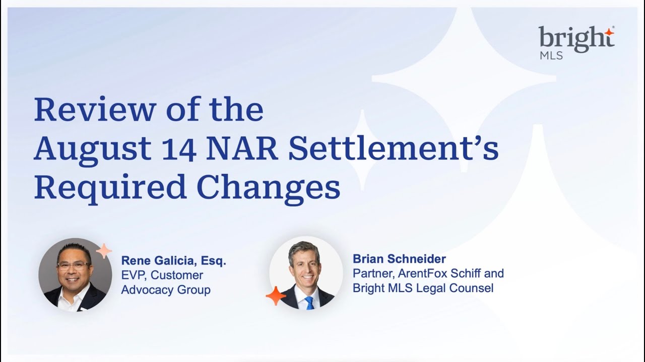 Review of the August 14 NAR Settlement's Required Changes - YouTube