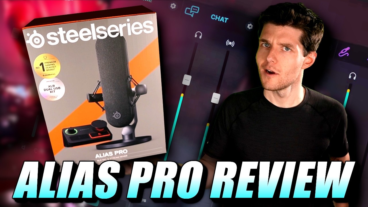 The All-in-One Streamer Mic Bundle - SteelSeries Alias Pro Mic Review ...