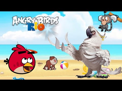 Angry Birds Rio Jungle Escape Level 30 |Plus Nigel Boss!) - YouTube