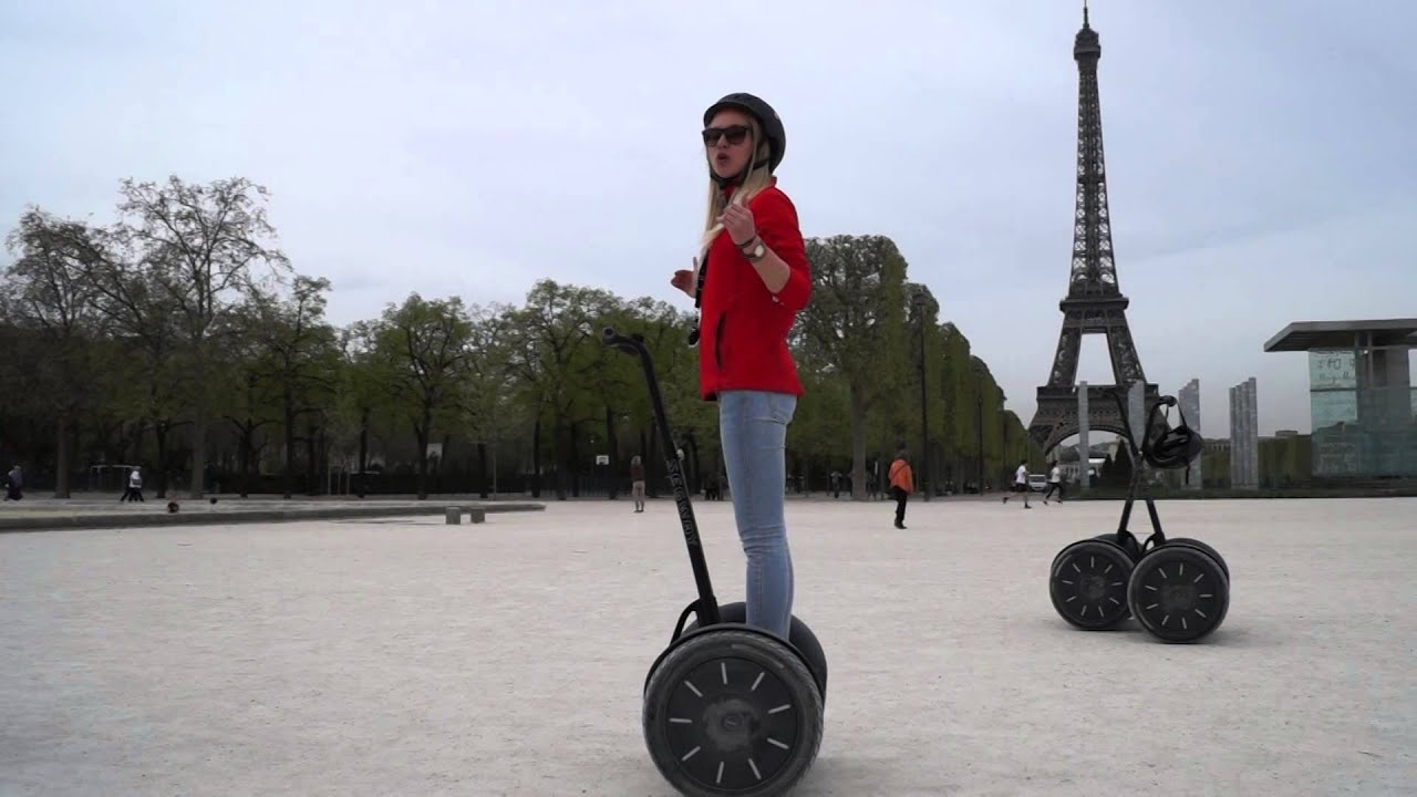 How to ride Segway in Paris - YouTube