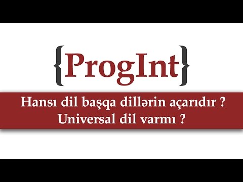 Universal Proqramlaşdırma Dili Varmı ? Bütün proqram dillərini öyrənə bilərəmmi ?