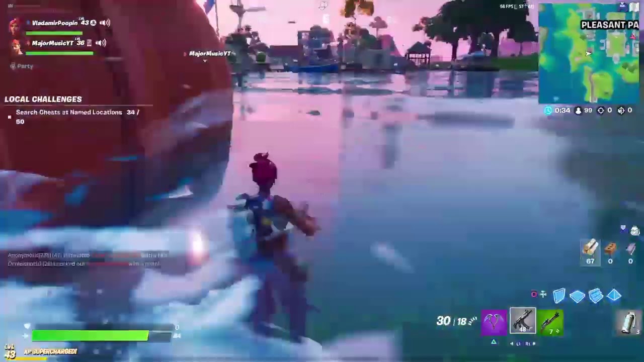 Fortnite Rainbow Gun Challenge - YouTube