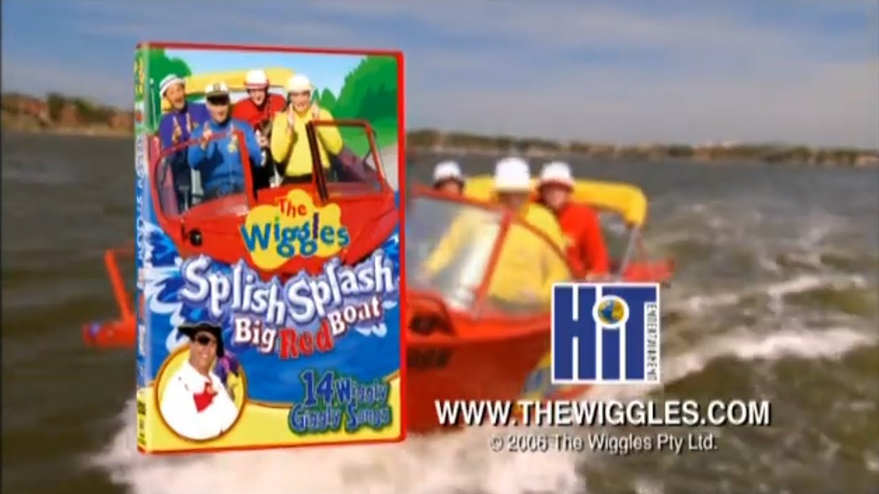 The Wiggles Splish Splash Big Red Boat 2006 Official