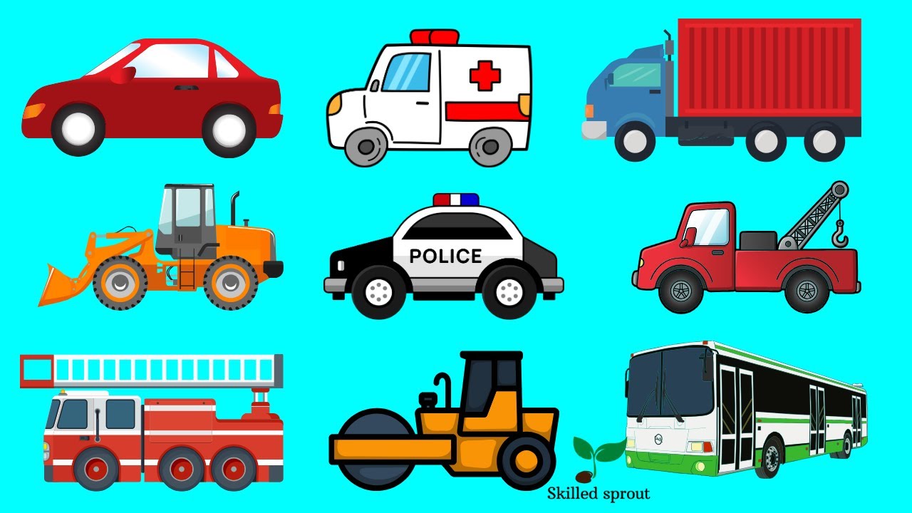 Vehicle Names | Types of Vehicles in English |Vehicles Vocabulary ...