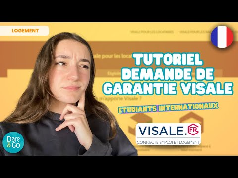 🇫🇷 TUTO: Demande la Garantie Visale pas à pas (Garant VISALE) - Etudiants Internationaux