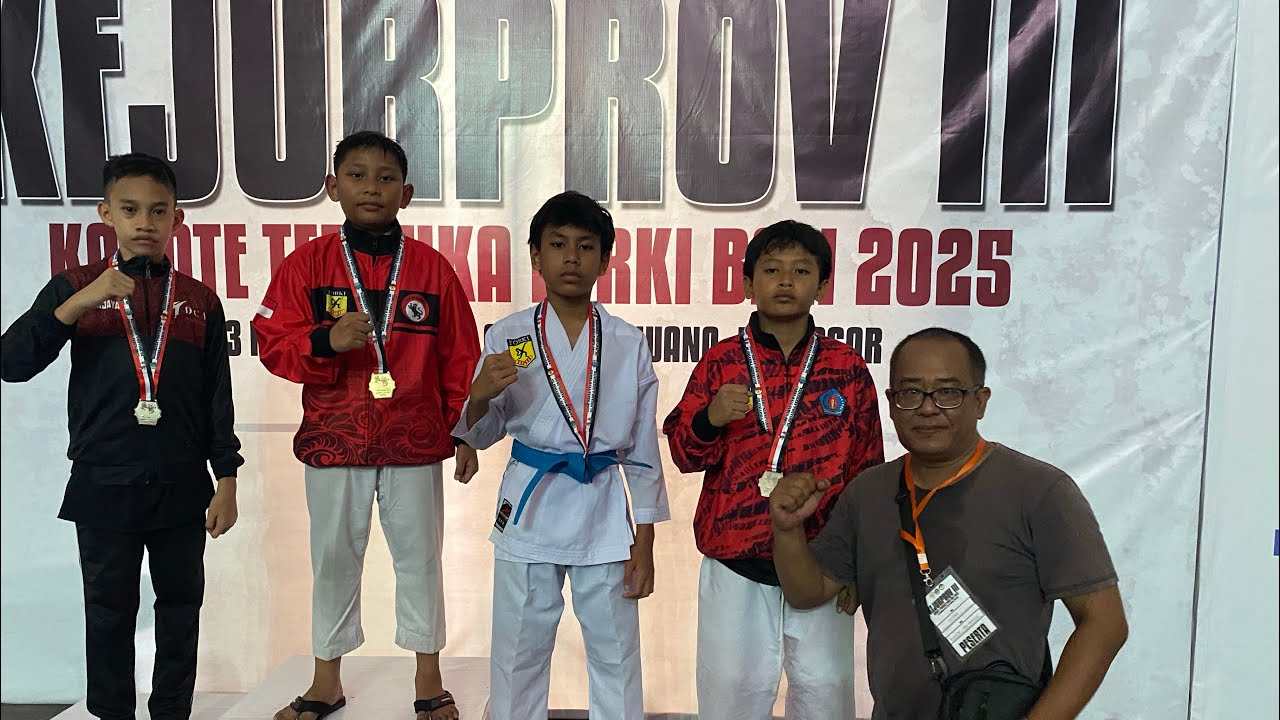 KEJURPROV III KARATE FORKI BALI 2025 - Kumite Putra Pra Pemula -45 Kg ...