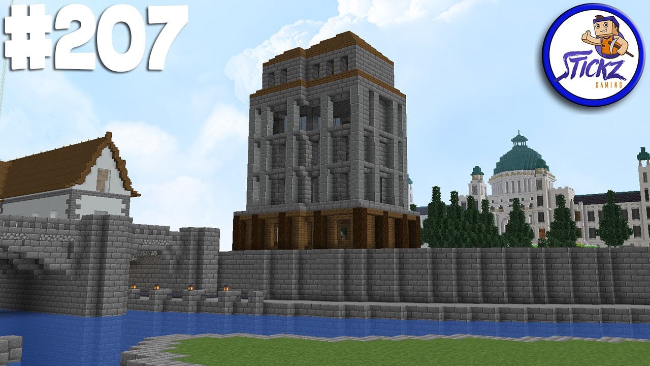 Minecraft - RIVERSIDE BUILDING - EP 207 (1.16) - Stickz Plays Minecraft ...