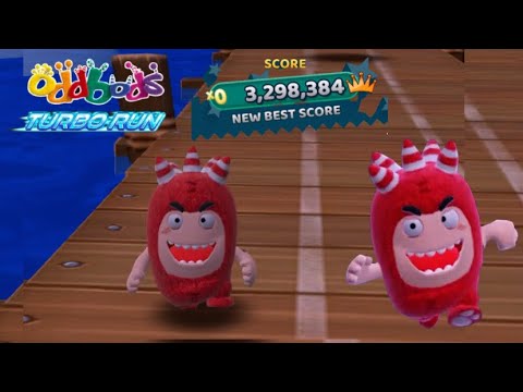 Oddbods Turbo Run with red Fuse - New Best Score!! - YouTube