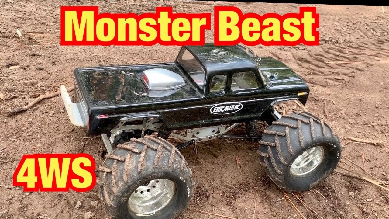 Monster Truck Jammin with an Old 4ws Beast!!! - YouTube