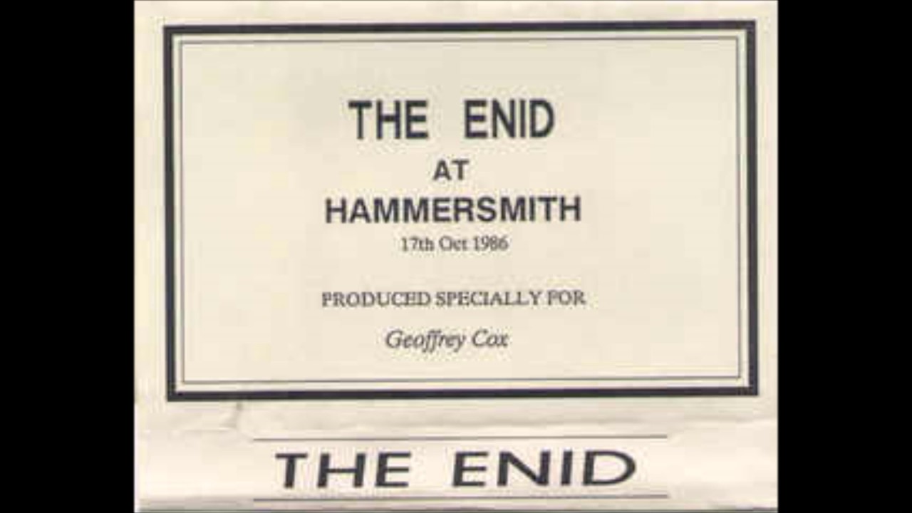 The Enid - At Hammersmith 17 October 1986 - YouTube Music