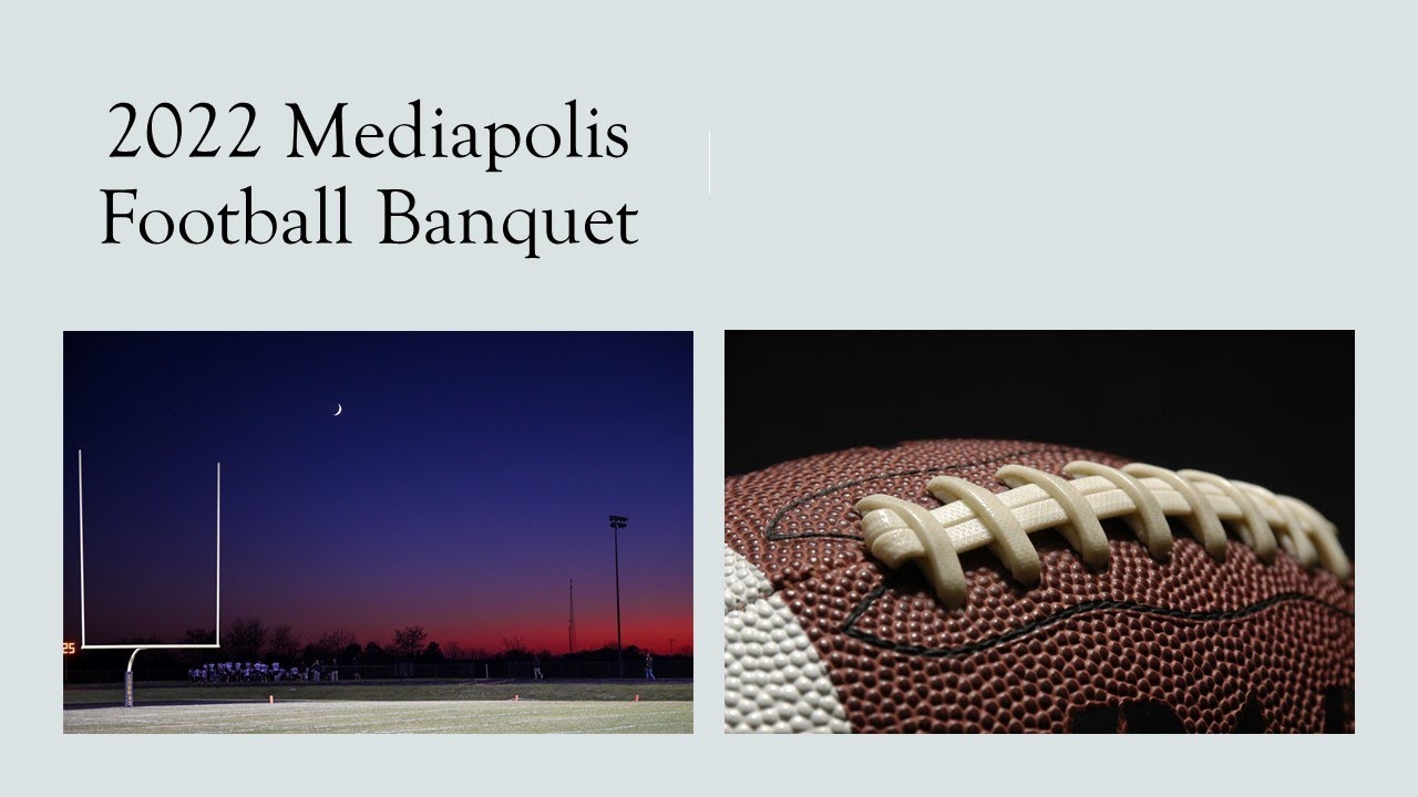 Mediapolis 2022 Football Banquet - YouTube