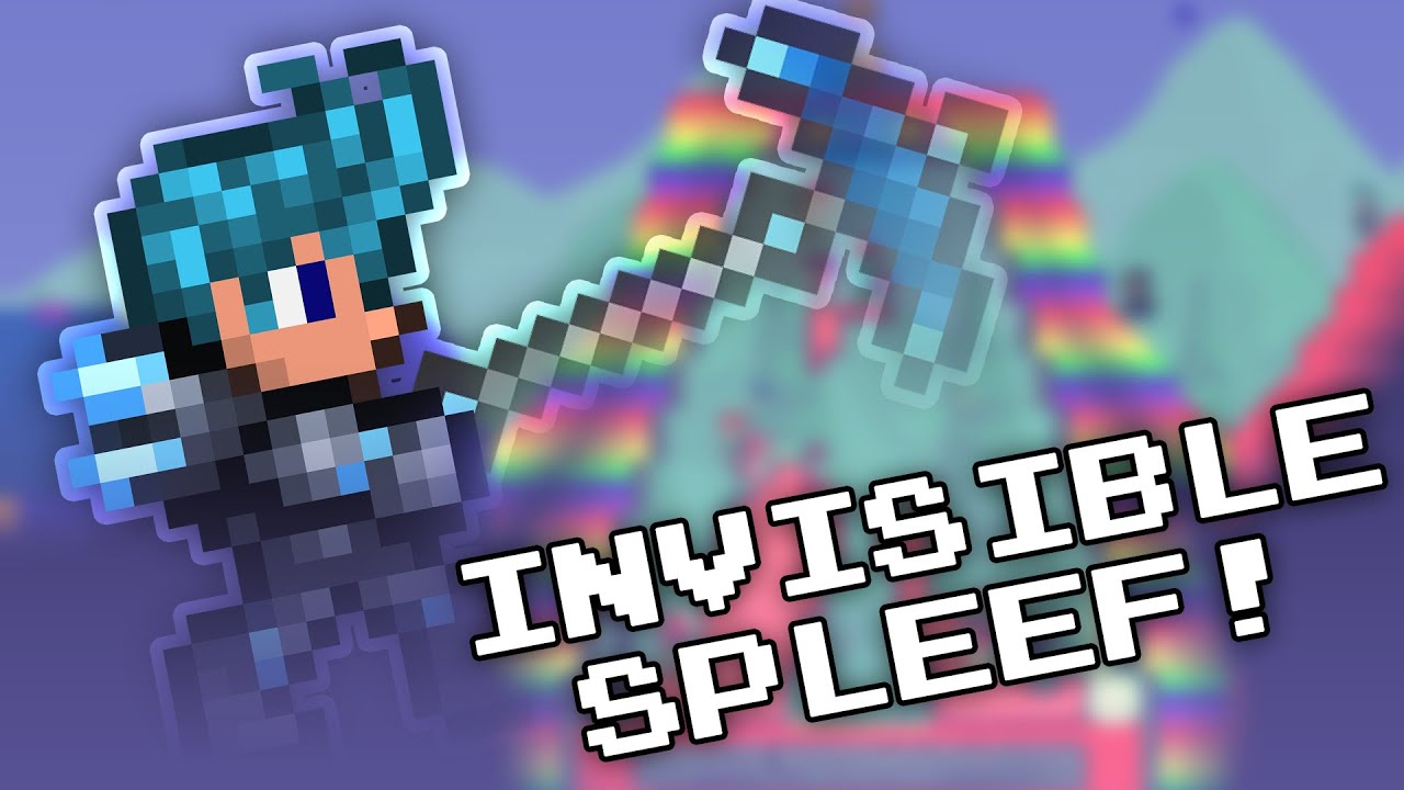 INVISIBLE SPLEEF! [Terraria Multiplayer] - YouTube