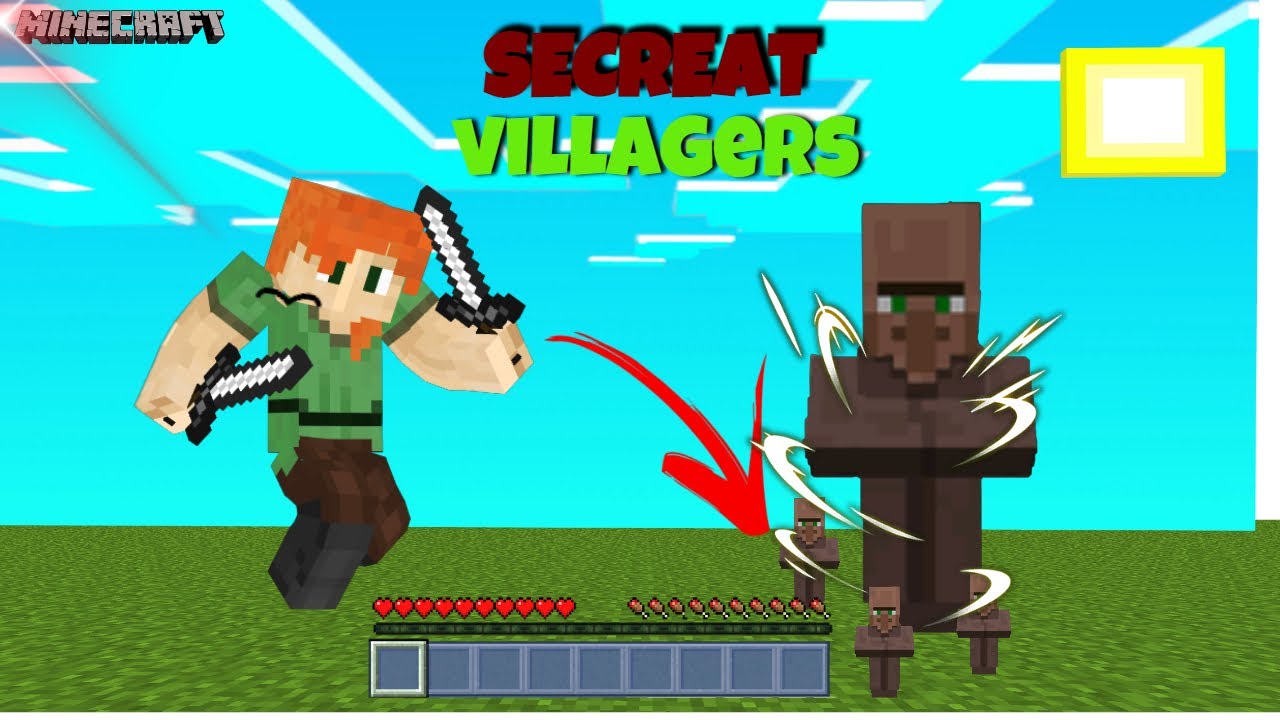 We Found a SECRET VILLAGERS in AlexHeroes Minecraft (Episode 19) - YouTube