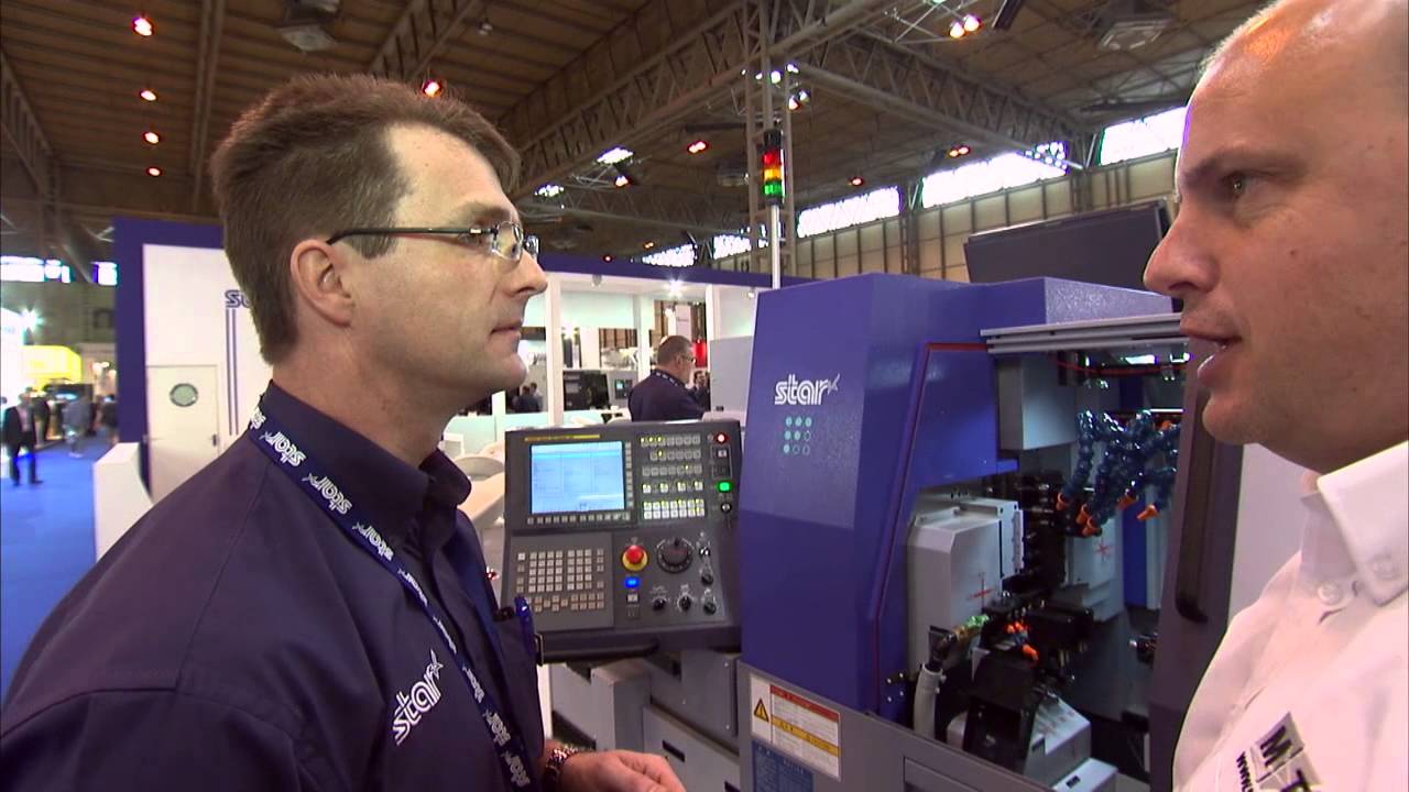 Star SW20 Sliding head lathe from Star GB - YouTube