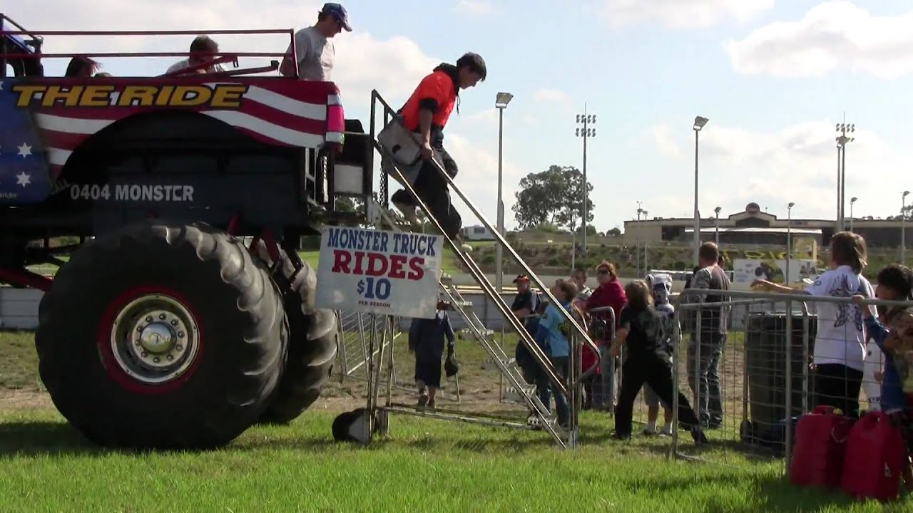 Monster Truck Ride - YouTube