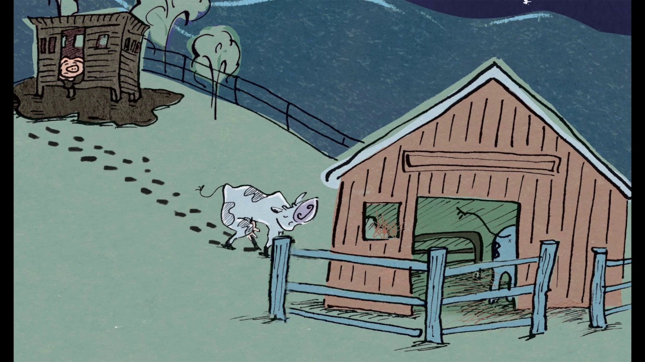 Sleeping Farm Animals