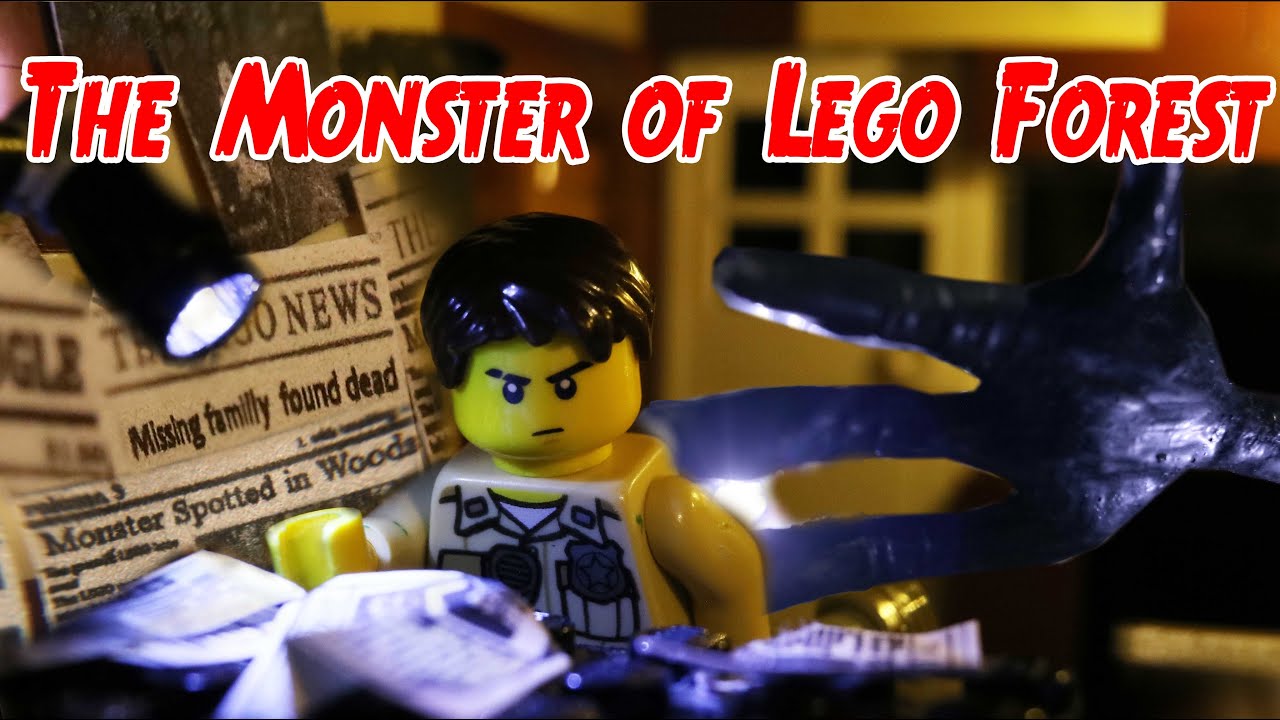 The Monster Of Lego Forest: A LEGO Horror Stop Motion - YouTube
