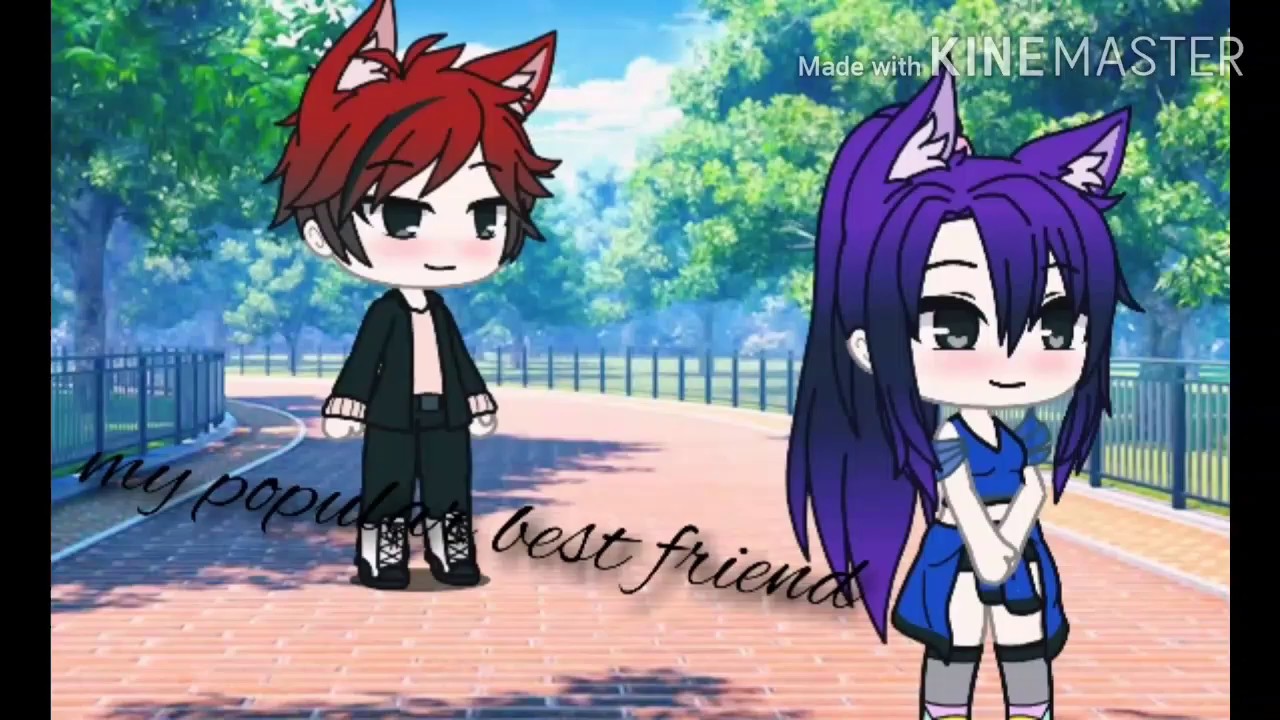 My popular best friend/gacha life mini movie/ - YouTube