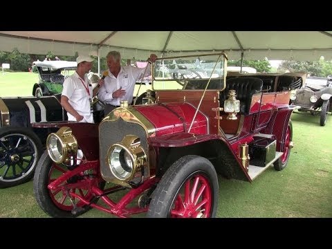 JIM GRUNDY AND HIS ANTIQUE NATIONAL AUTOMOBILES - YouTube