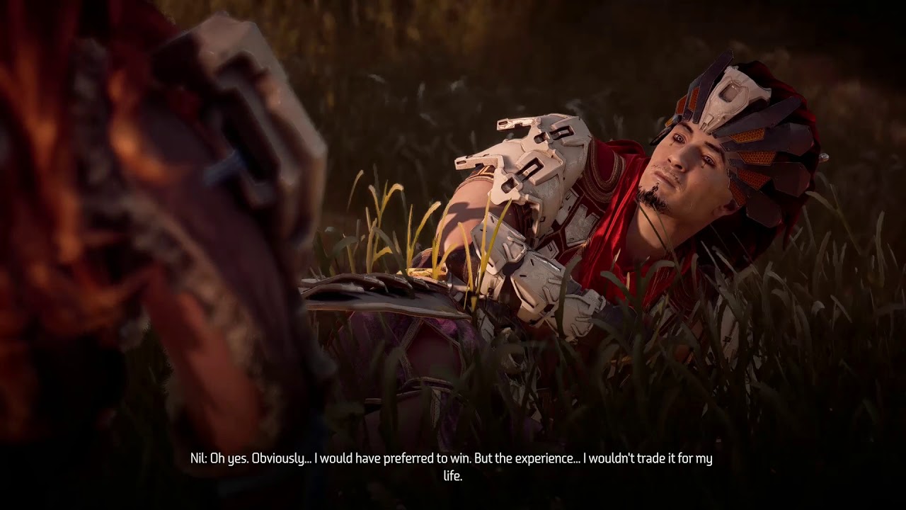 Horizon Zero Dawn: Rare Lines - Nil alternate meeting and duel - YouTube