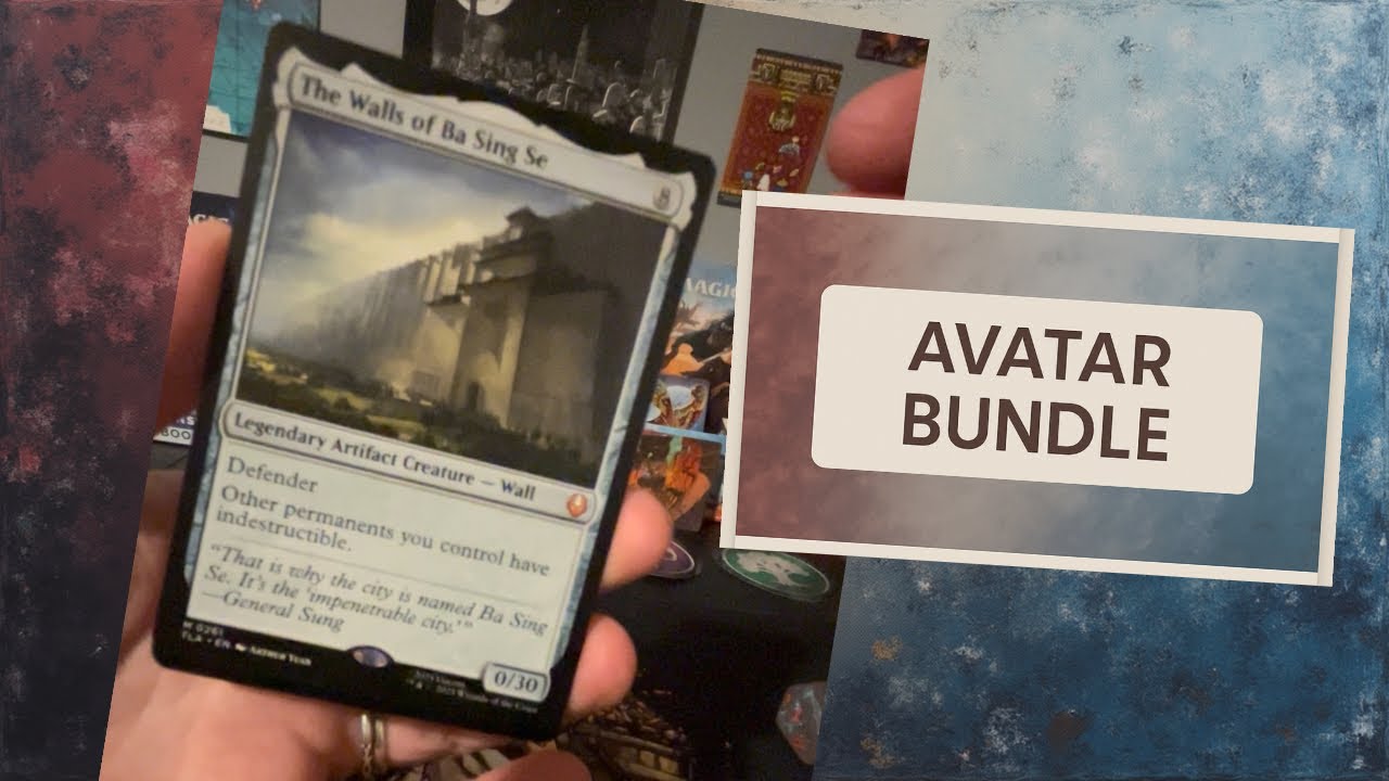 Opening the MTG AVATAR BUNDLE! | Spindown D20 + 9 Play Boosters (Full ...