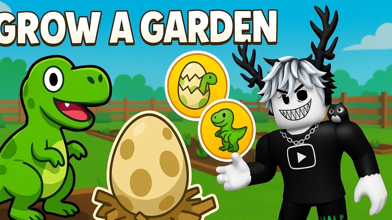 DINO EGG + SEMINTE + DINOZAURI IN CEL MAI MISTO UPDATE DIN GROW A ...