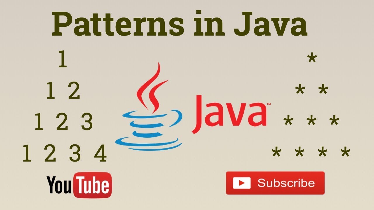Java Printing Number Pattern Part 3 Youtube