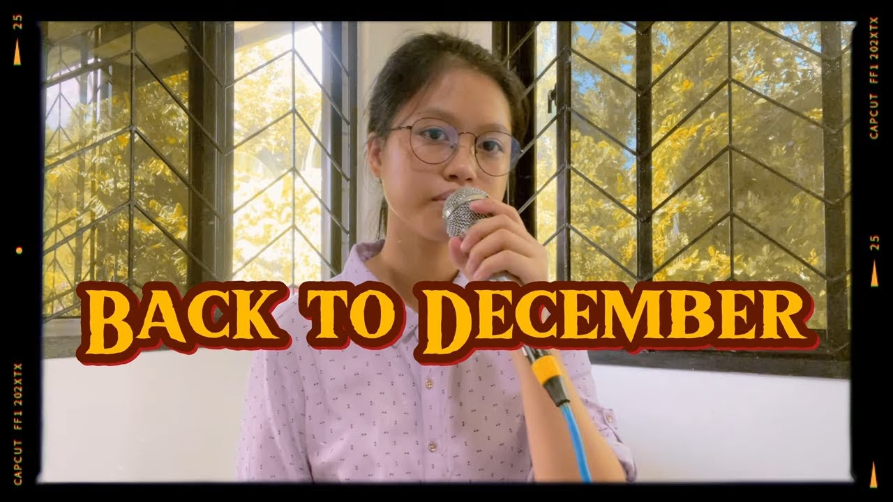 Back to December - Taylor Swift cover by Beya Be ~ So this is me ...