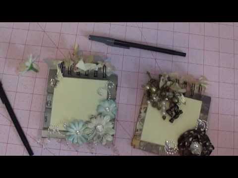 Post-it Note holder-jazzed up - YouTube