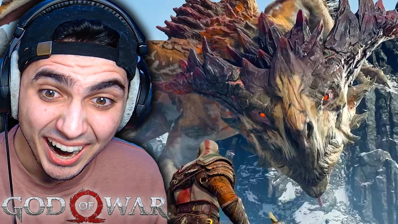 KRATOS VS DRAGON! Playing *GOD OF WAR 2018* For The FIRST TIME Part 5 ...