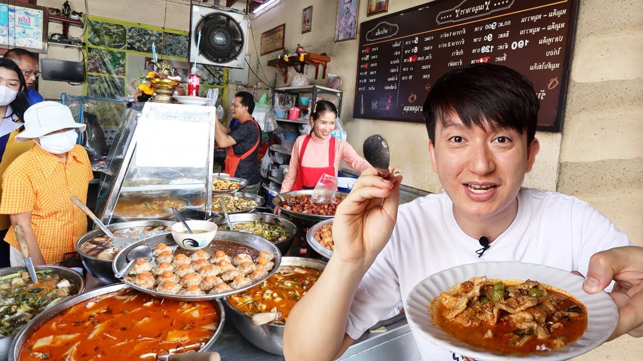 🔥Delicious Rice and Curry Street Food in Bangkok, Thailand🇹🇭 This is ...