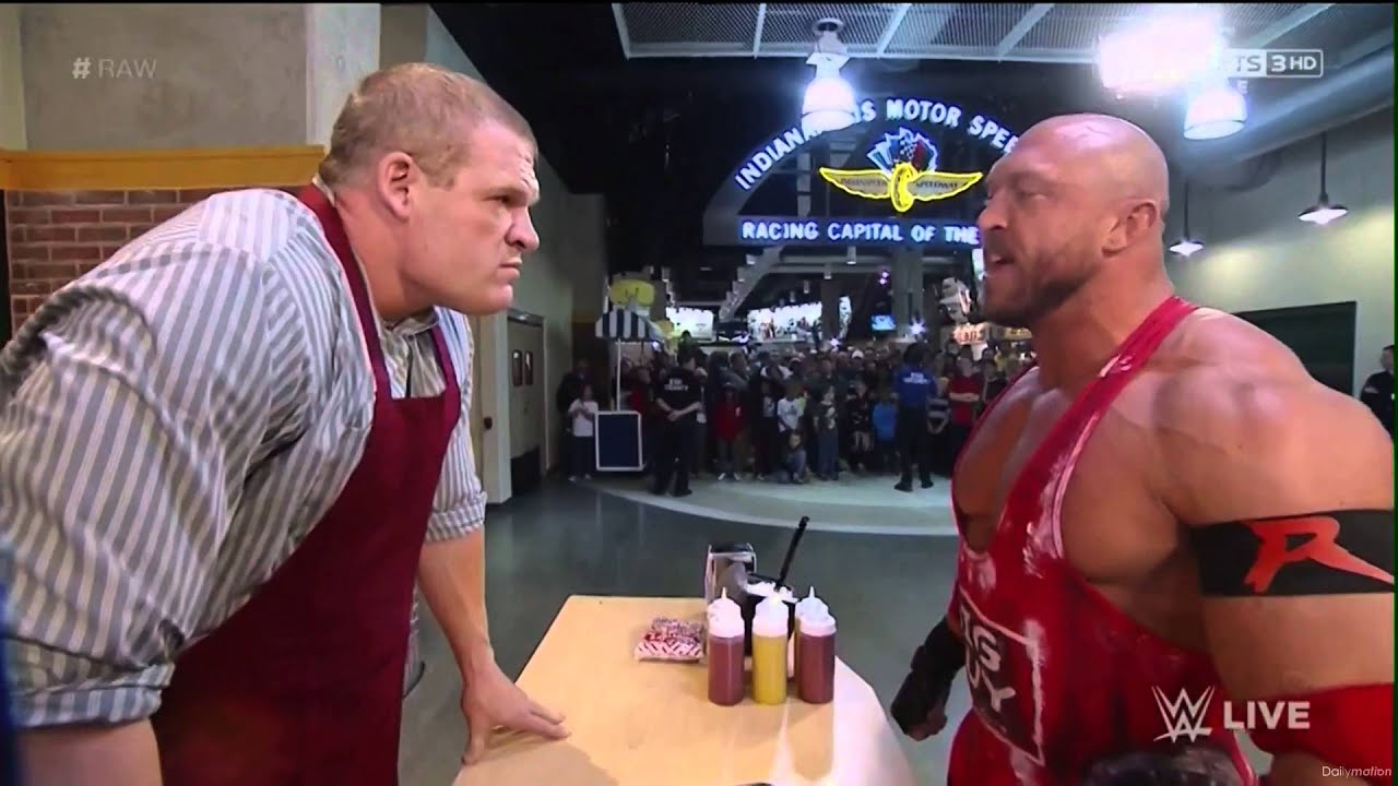 Raw: Concession Kane and Ryback (Funny Moment) - YouTube