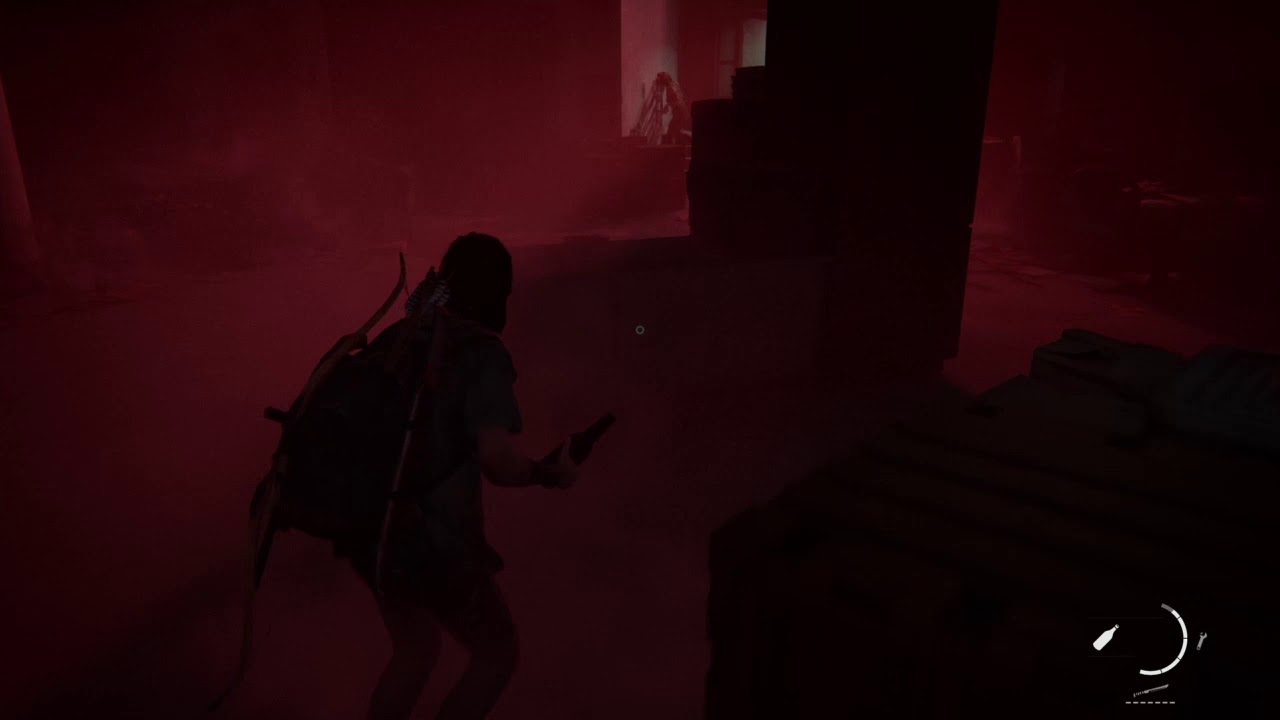 TLOU2 Some stealth gameplay against Scars and Clickers and how savage ...