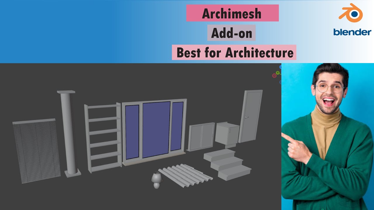 How to Get, Archimesh Add-on in Blender[Best Add-on For Architecture ...