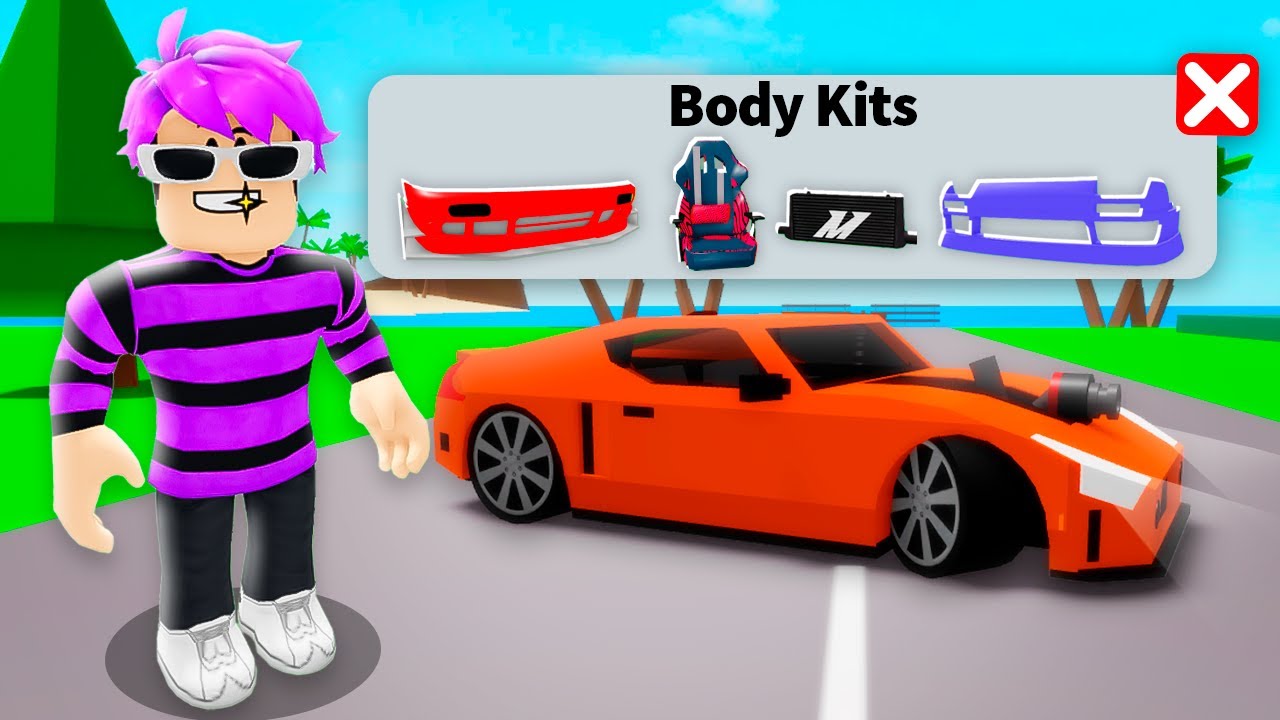 BODY KITS nos CARROS PARA VIPS no BROOKHAVEN! - YouTube