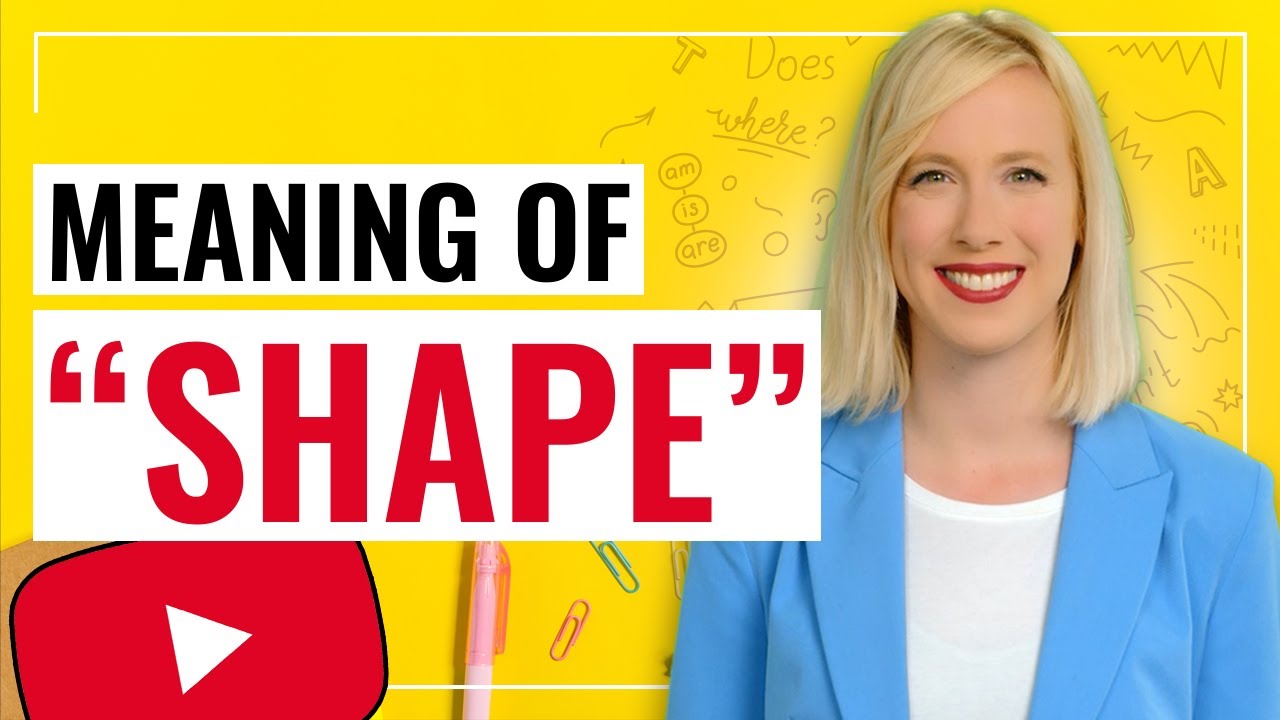 SHAPE Meaning, Vocabulary with Pictures and Examples - YouTube