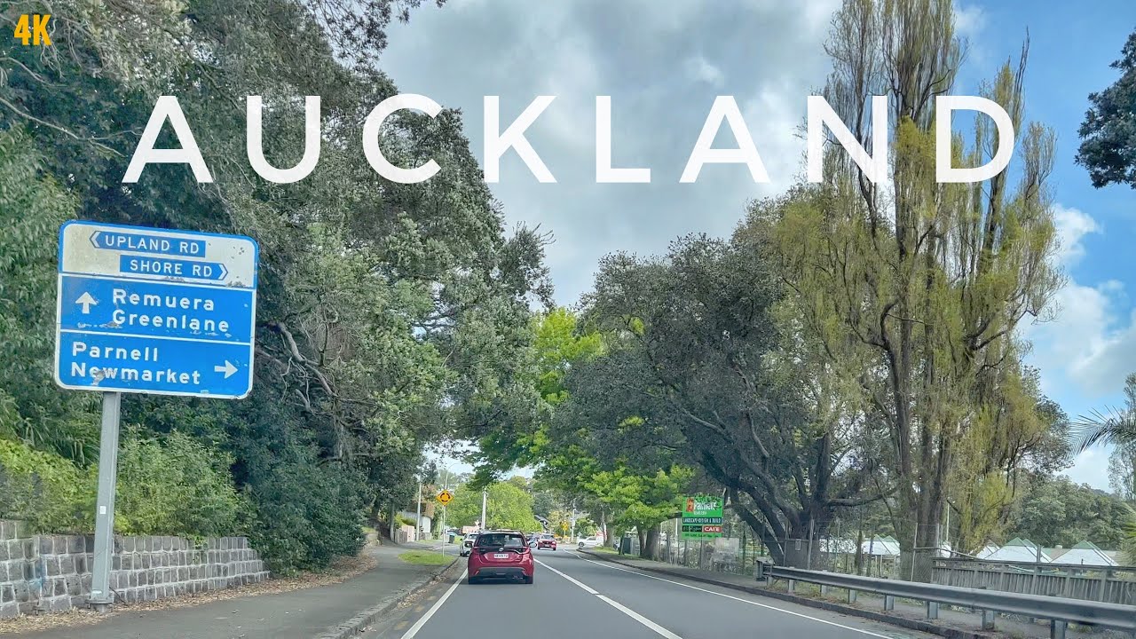 Auckland City New Zealand Driving Tour 4K | From Orakei to Remuera ...