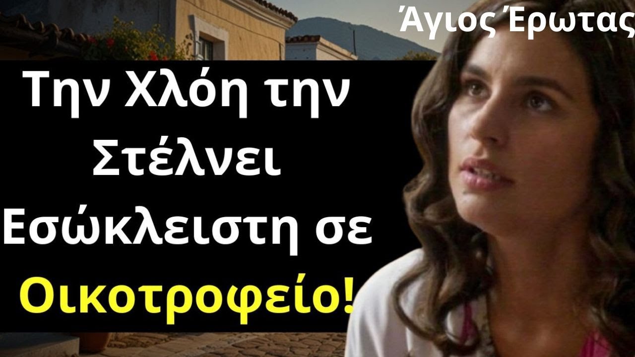 Άγιος Έρωτας Spoiler: Την Χλόη την Στέλνει Εσώκλειστη σε Οικοτροφείο ...