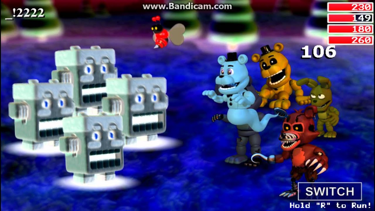 FNAF WORLD GAMEPLAY SNEAK PEAK BATTLES! - YouTube