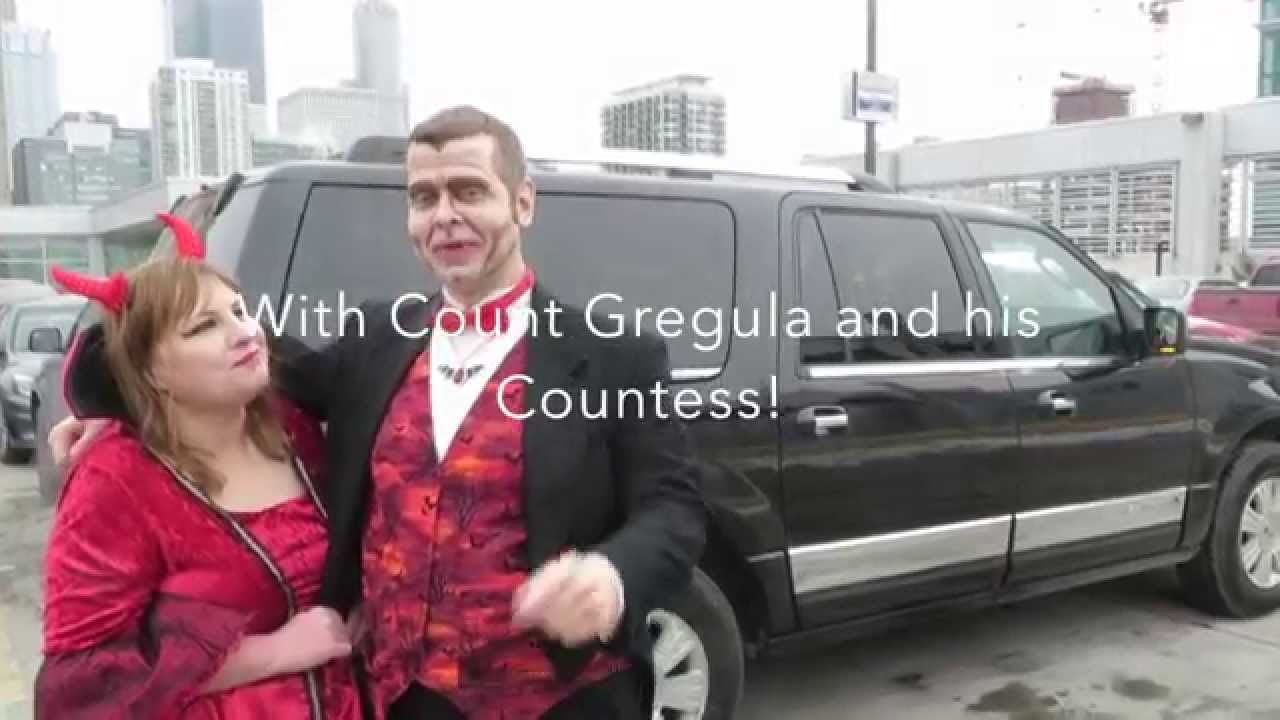 Count Gregula and his Countess ride around in Chicago with American ...